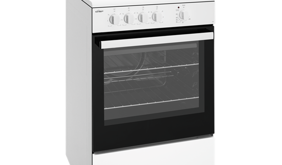 54cm white freestanding cooker (CFE532WB) - Chef Australia