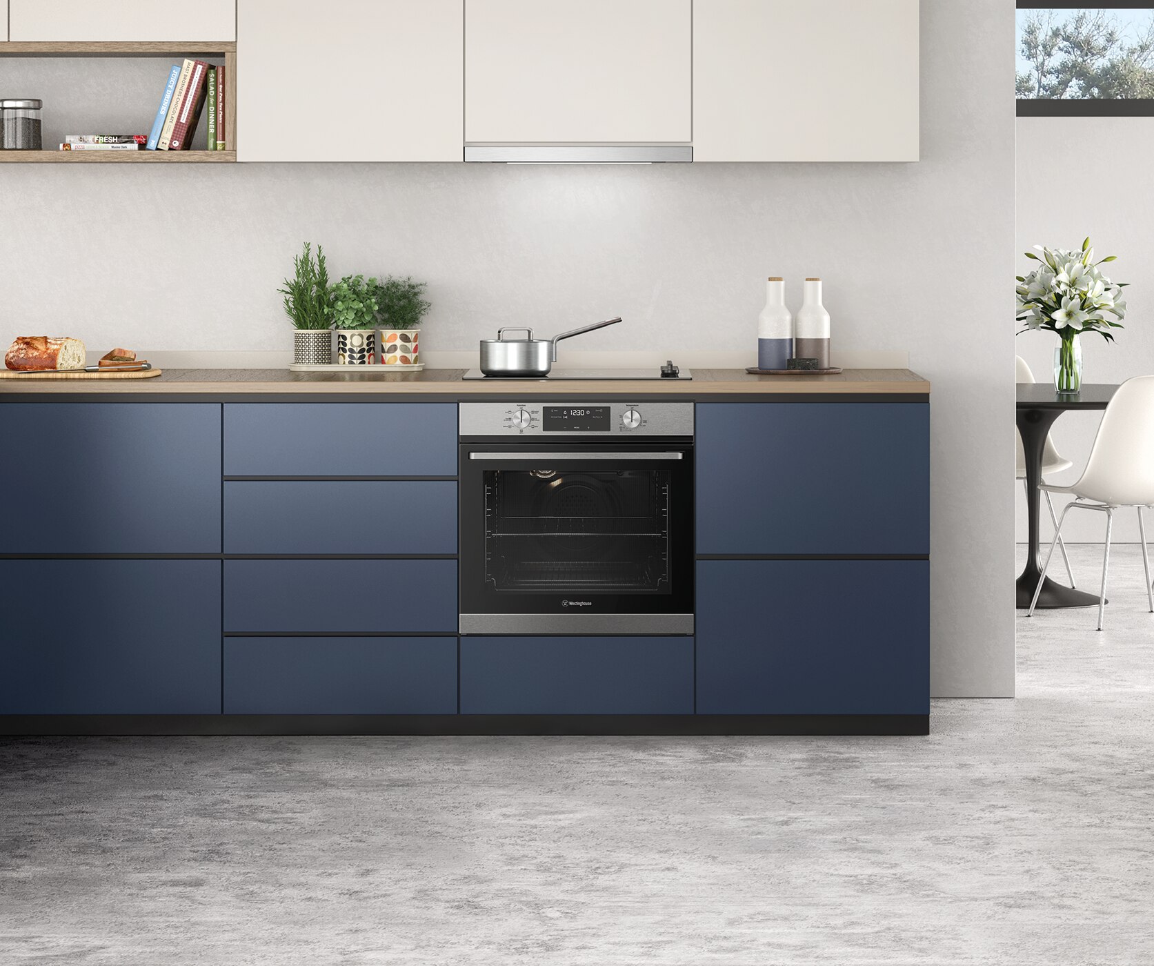 60cm Multi-Function 7 Oven Stainless Steel (WVE615SC) | Westinghouse ...
