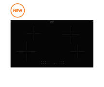 60cm 4 zone induction cooktop (CHI644BB) - Chef Australia