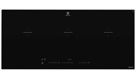 90cm 3 zone inline induction cooktop (EHI935BA) - Electrolux Australia
